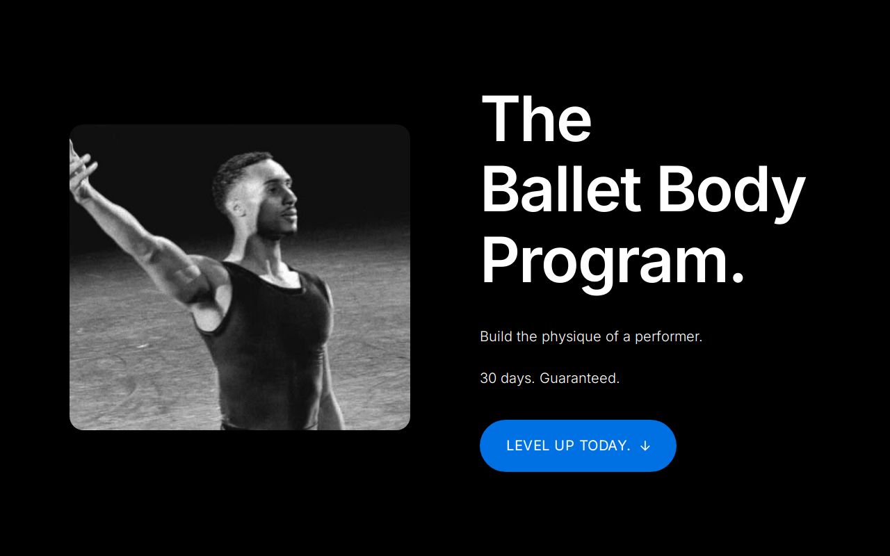 The Ballet Body Program